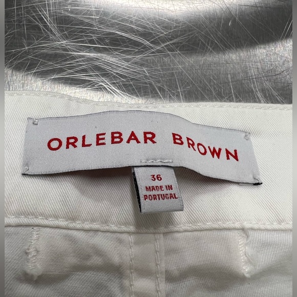 Orlebar Brown | Shorts | Orlean Brown White Size 36 | Poshmark